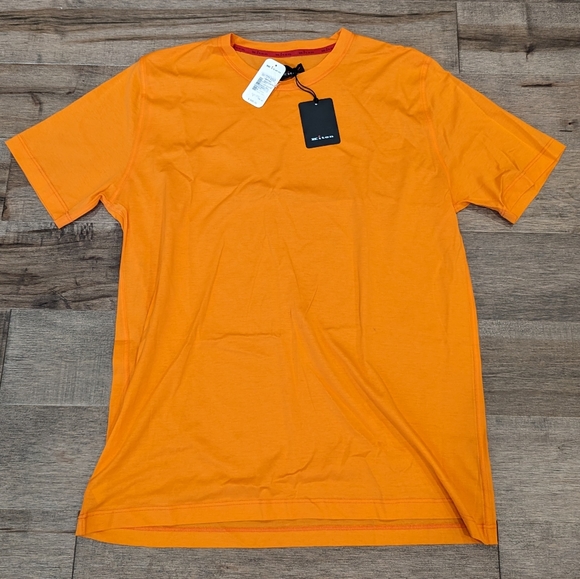 Kiton | Shirts | Mens Made In Italy Kiton Cotton Crewneck Tshirt Orange ...